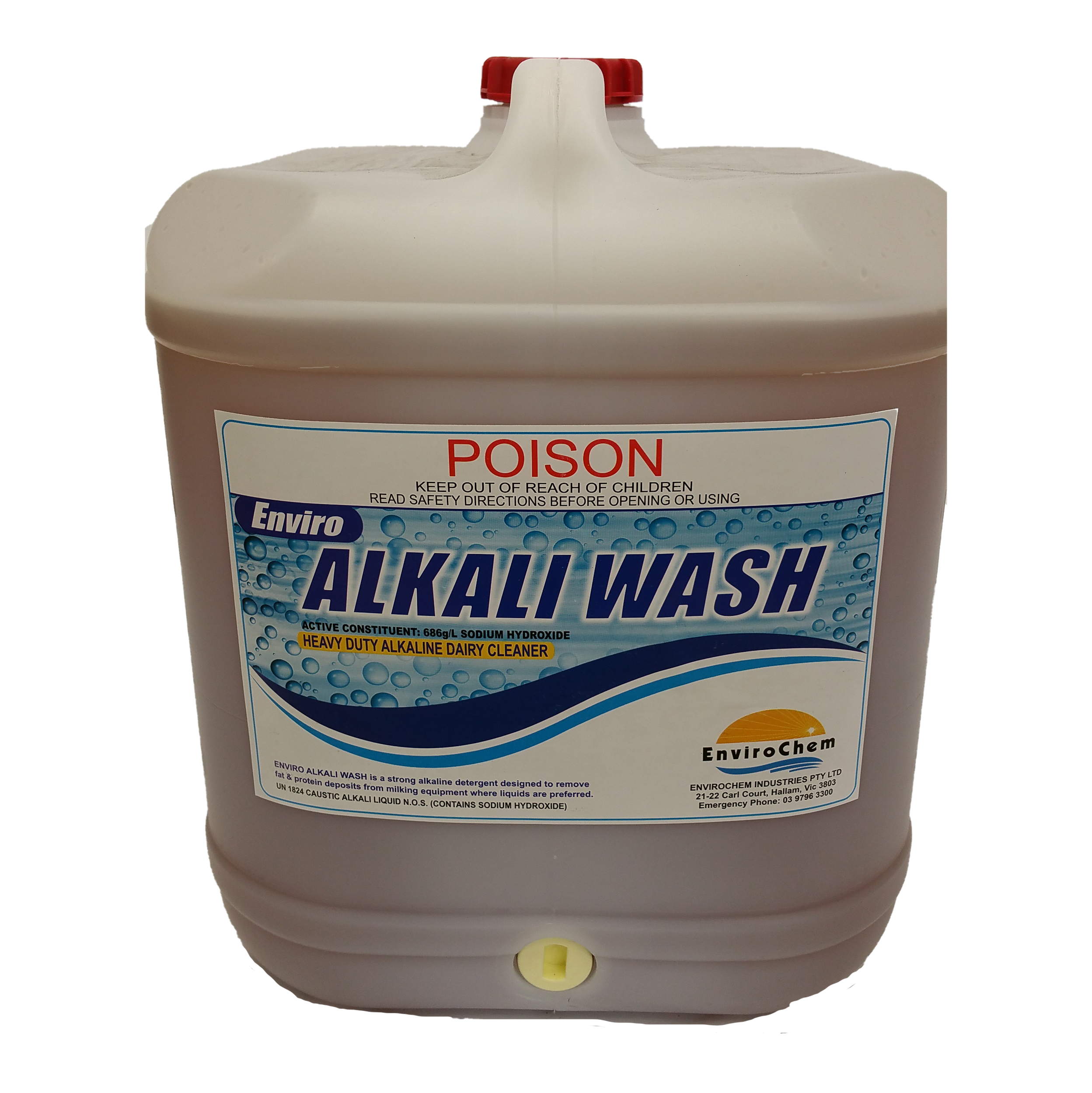 Buy Enviro Alkali Wash: low foam, heavy-duty Alkaline Dairy cleaner ...