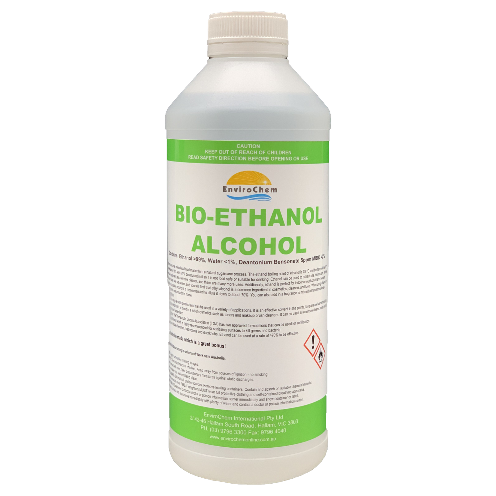 Buy Bio Ethanol: Disinfectant & Sterilizer — EnviroChem International ...