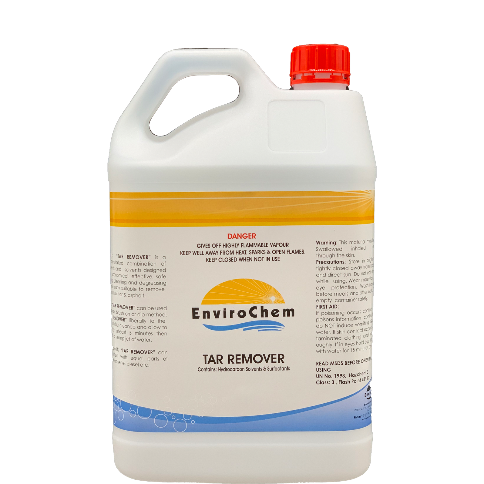 Buy Tar Remover: Cleaner & Degreaser — EnviroChem International Pty Ltd